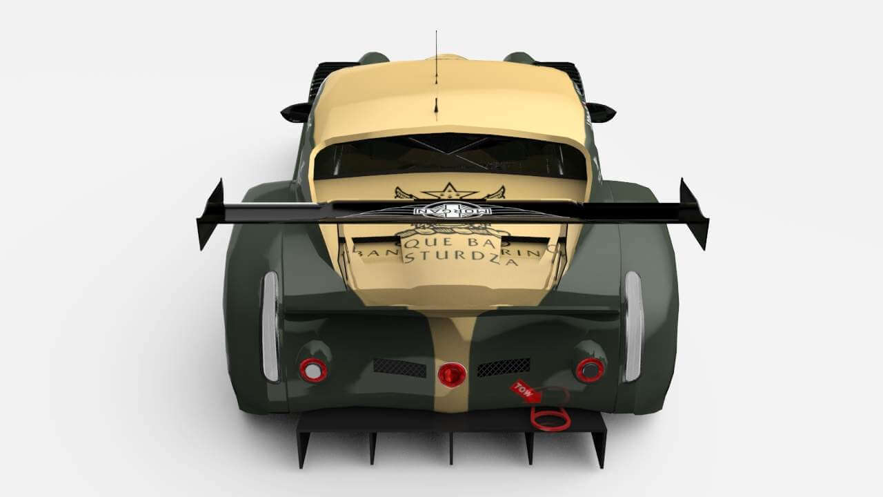 Morgan Aero Supersports GT3 - 3D Model by jdaniel_92