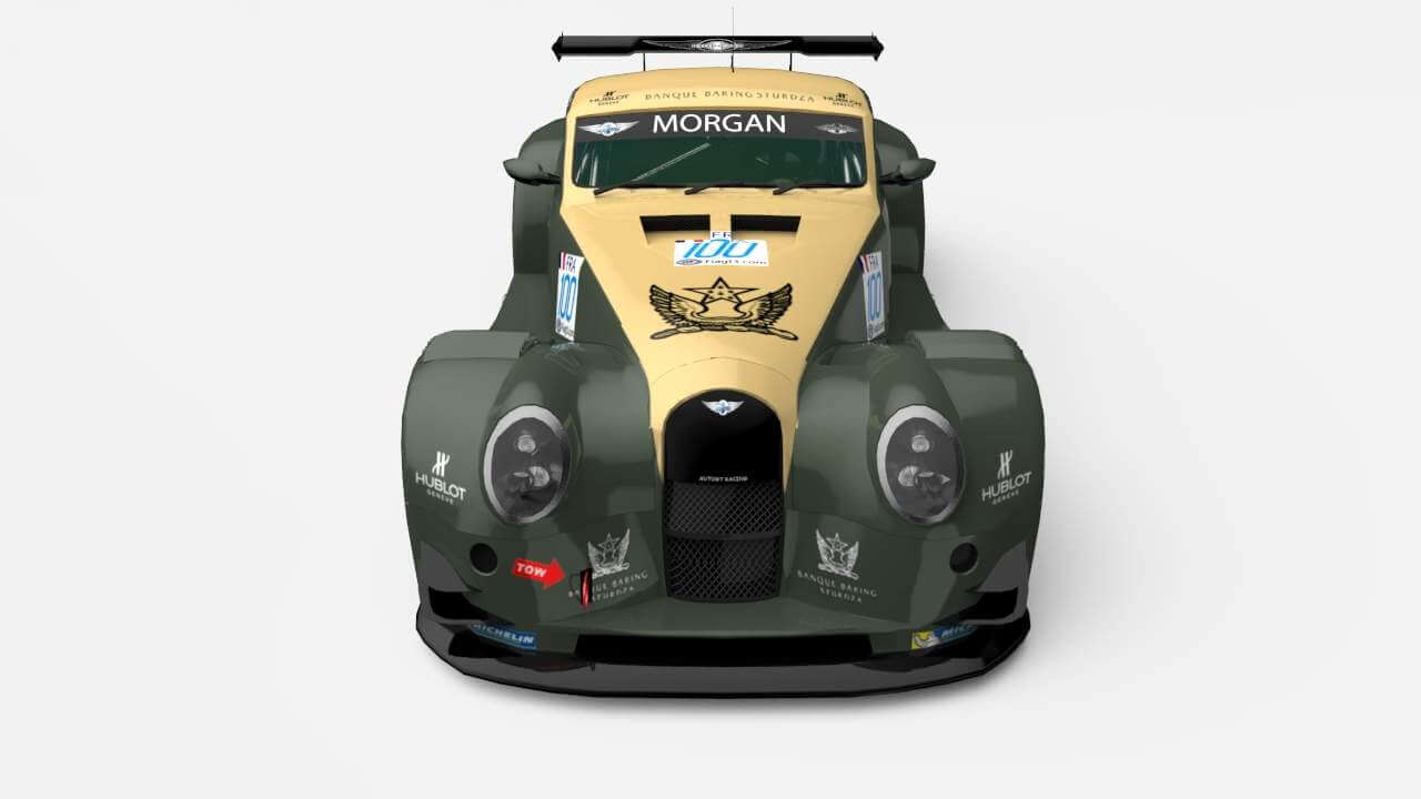 Morgan Aero Supersports GT3 - 3D Model by jdaniel_92