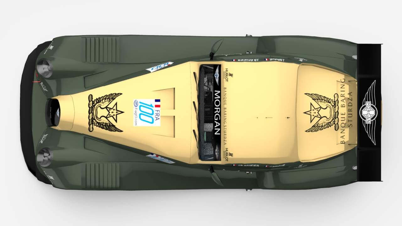 Morgan Aero Supersports GT3 - 3D Model by jdaniel_92