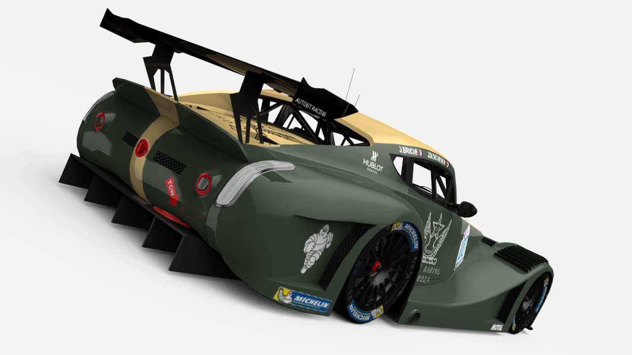 Morgan Aero Supersports GT3 - 3D Model by jdaniel_92