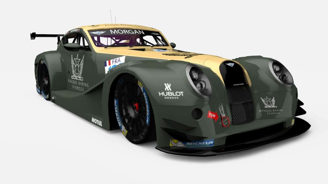 Morgan Aero Supersports GT3 - 3D Model by jdaniel_92