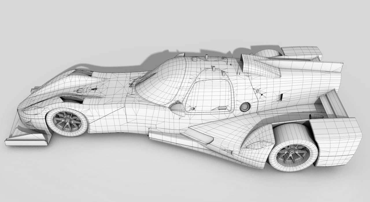 Panoz Deltawing DWC13 - 3D Model by jdaniel_92