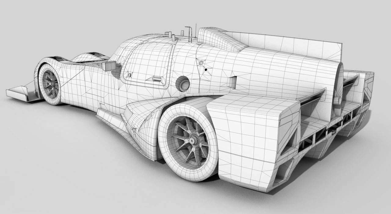 Panoz Deltawing DWC13 - 3D Model by jdaniel_92