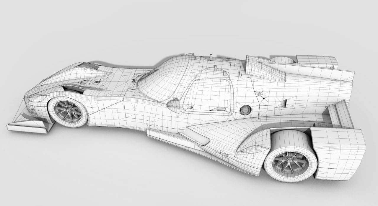 Panoz Deltawing DWC13 - 3D Model by jdaniel_92