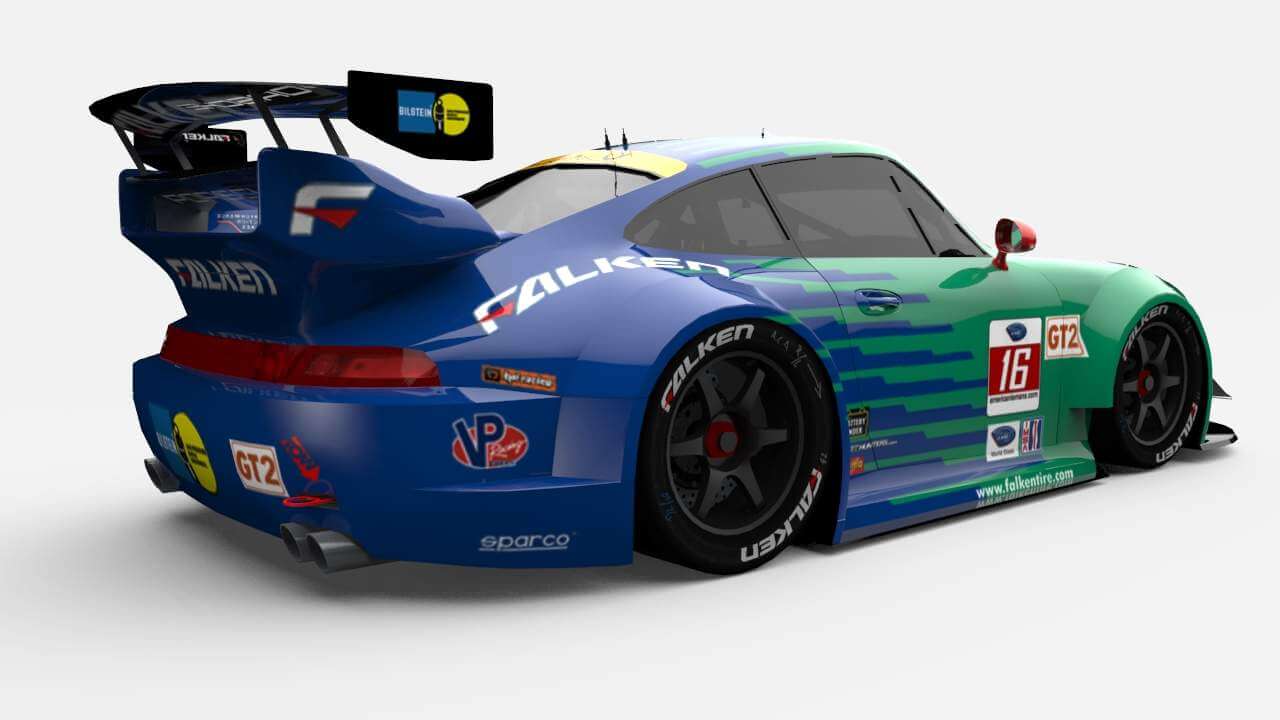 Porsche 911 GT2 1998 Imsa - 3D Model by jdaniel_92