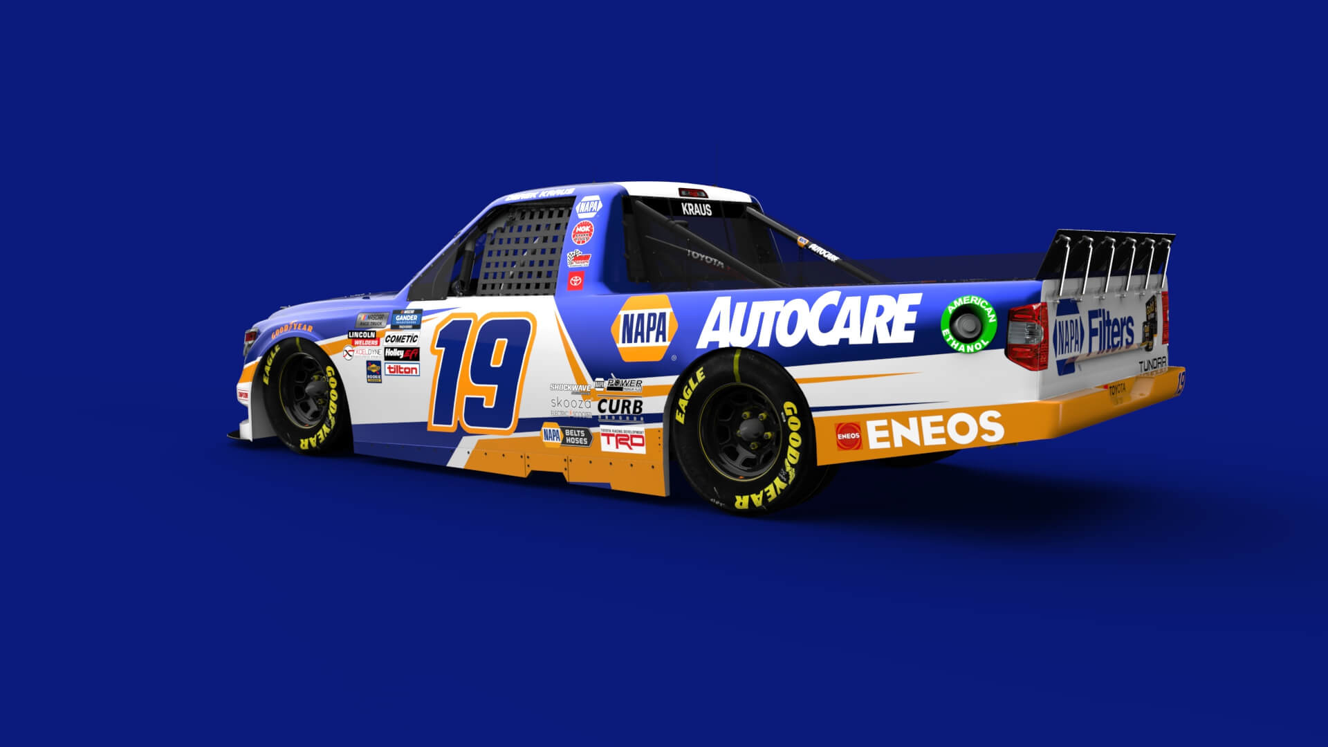 Toyota Tundra Nascar Cws 2020 - 3D Model by jdaniel_92