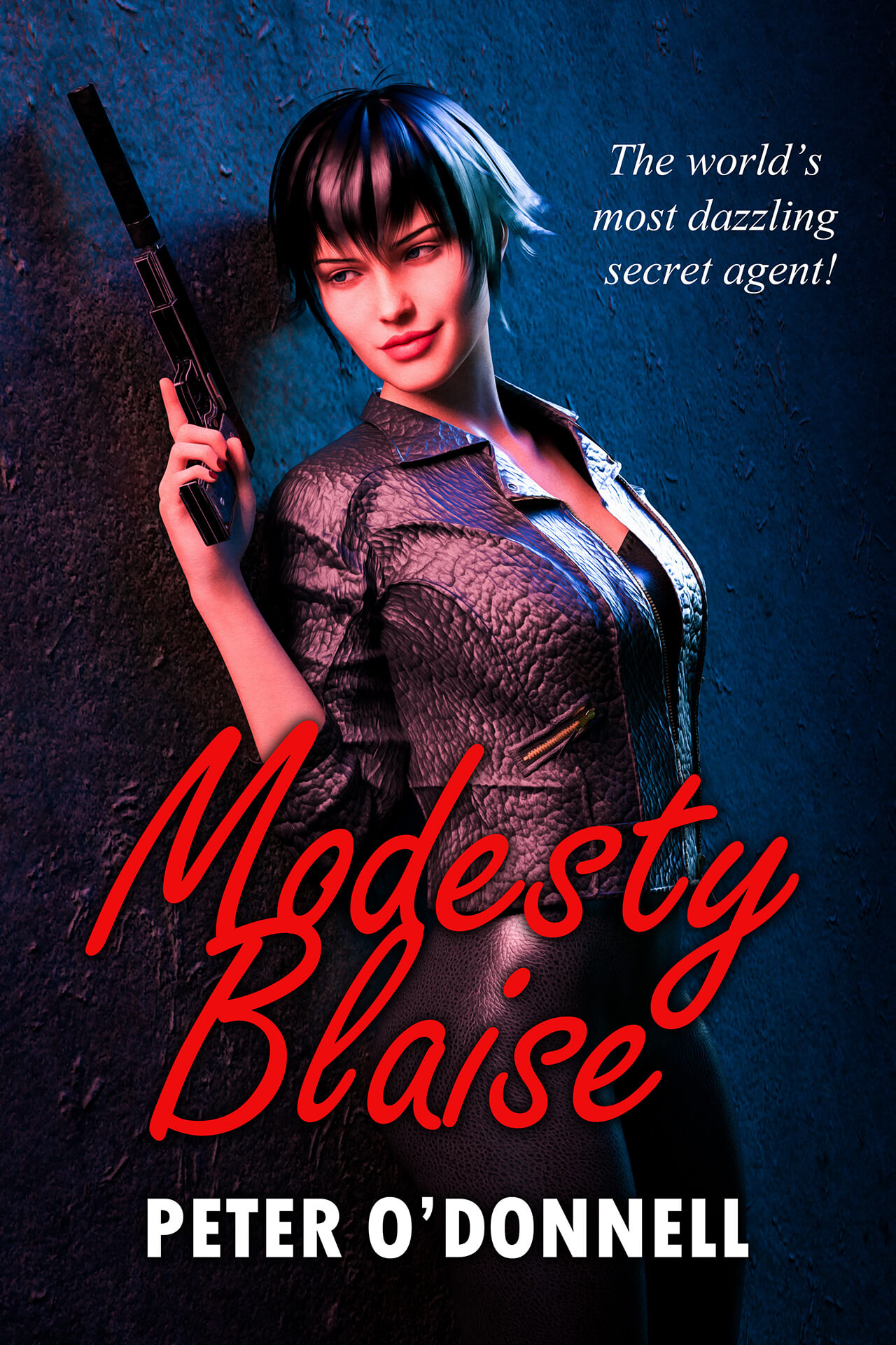 Modesty Blaise 3D Render, Digital Art by jdischert