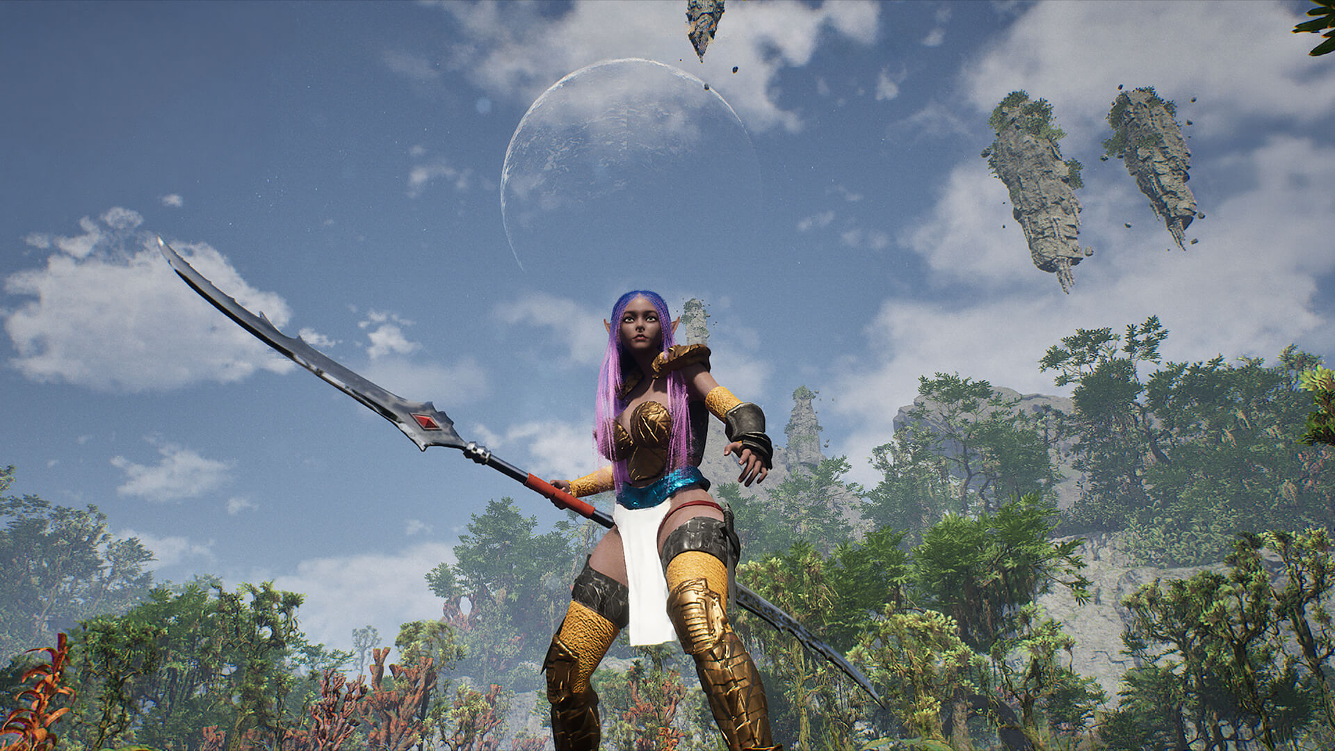 Elf Fight 3D Render, Digital Art by jdlt