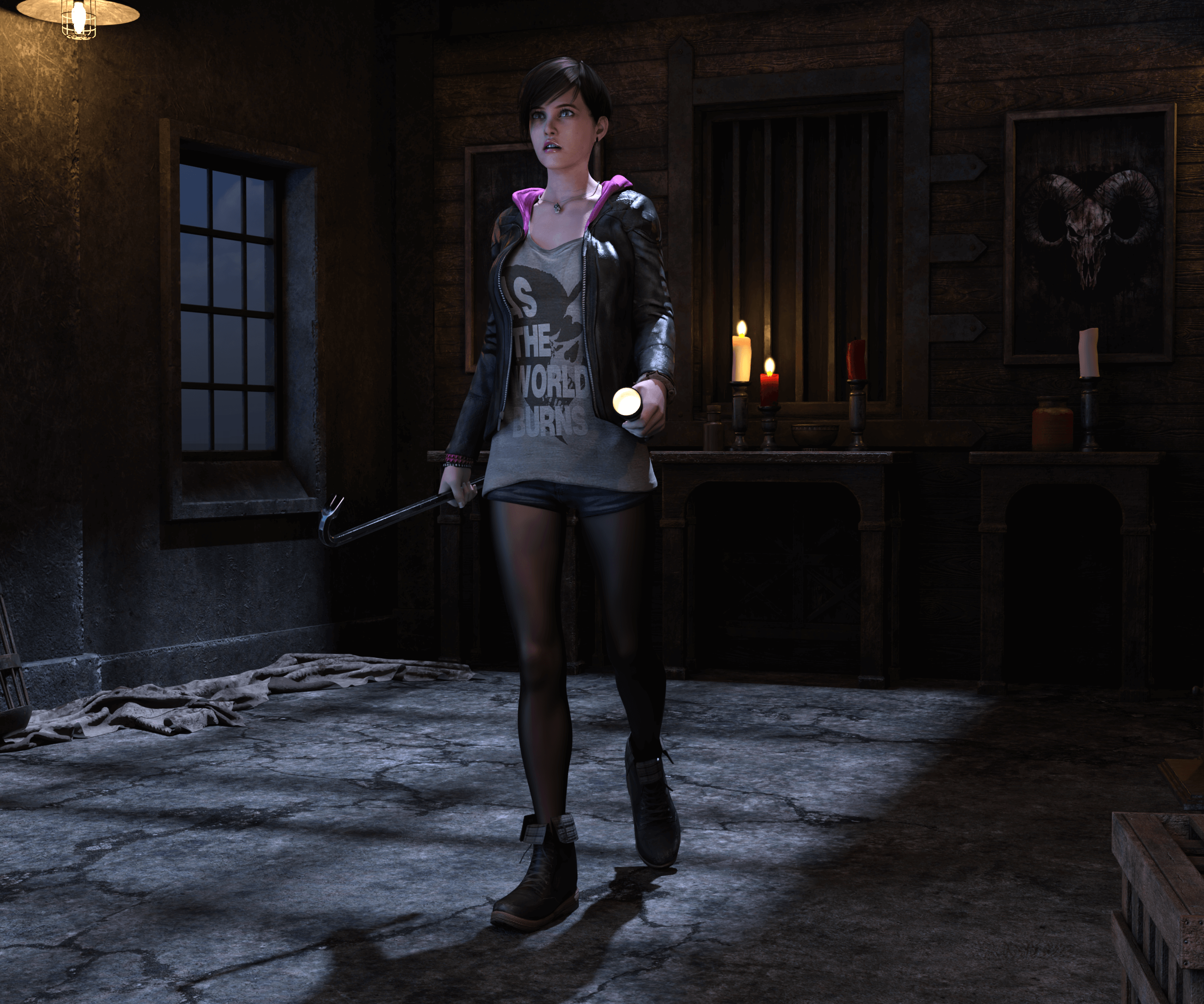 Moira Burton 3D Render, Digital Art by jdsg90