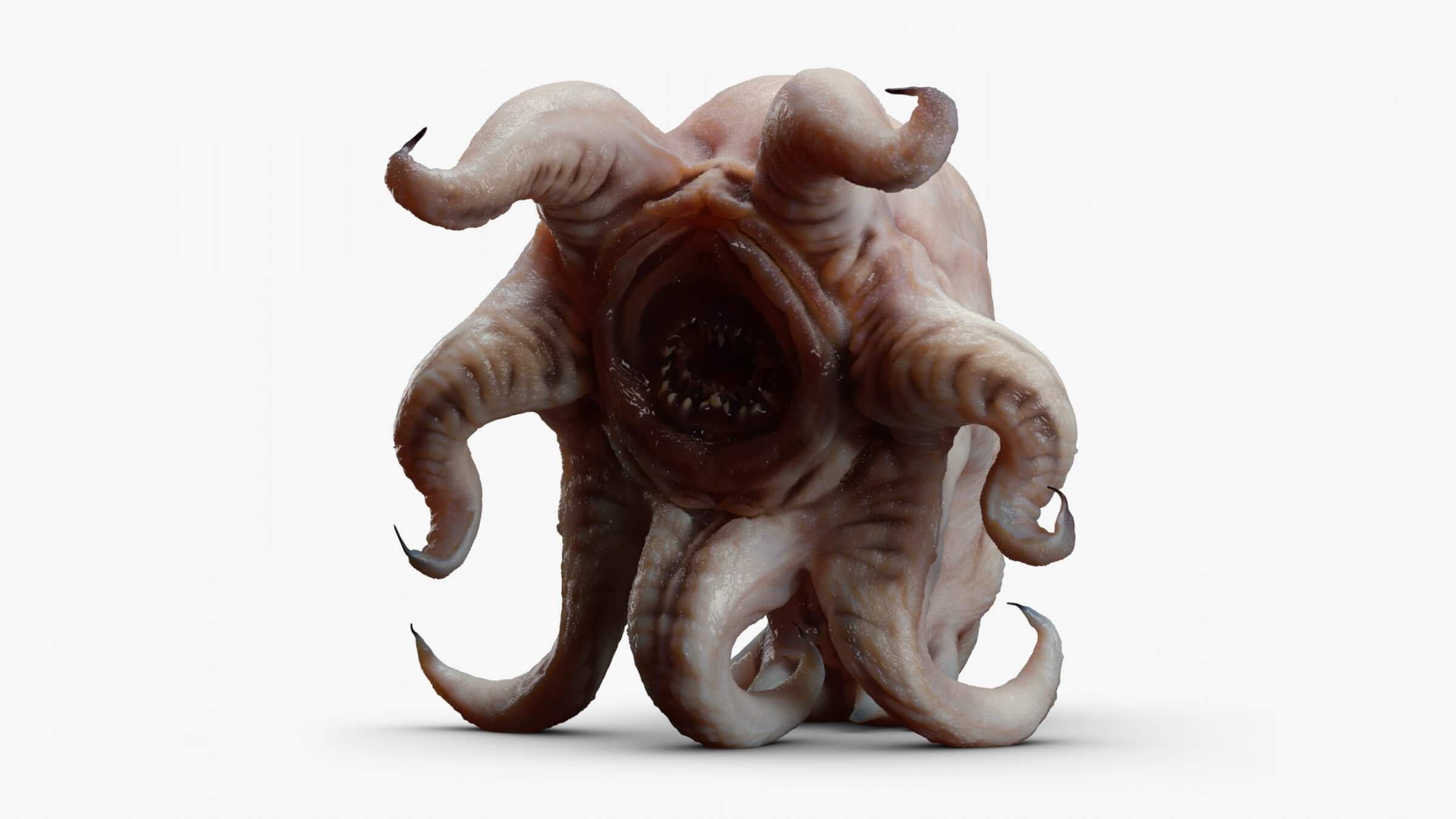 Alien Parasite - 3D Model by jebcg