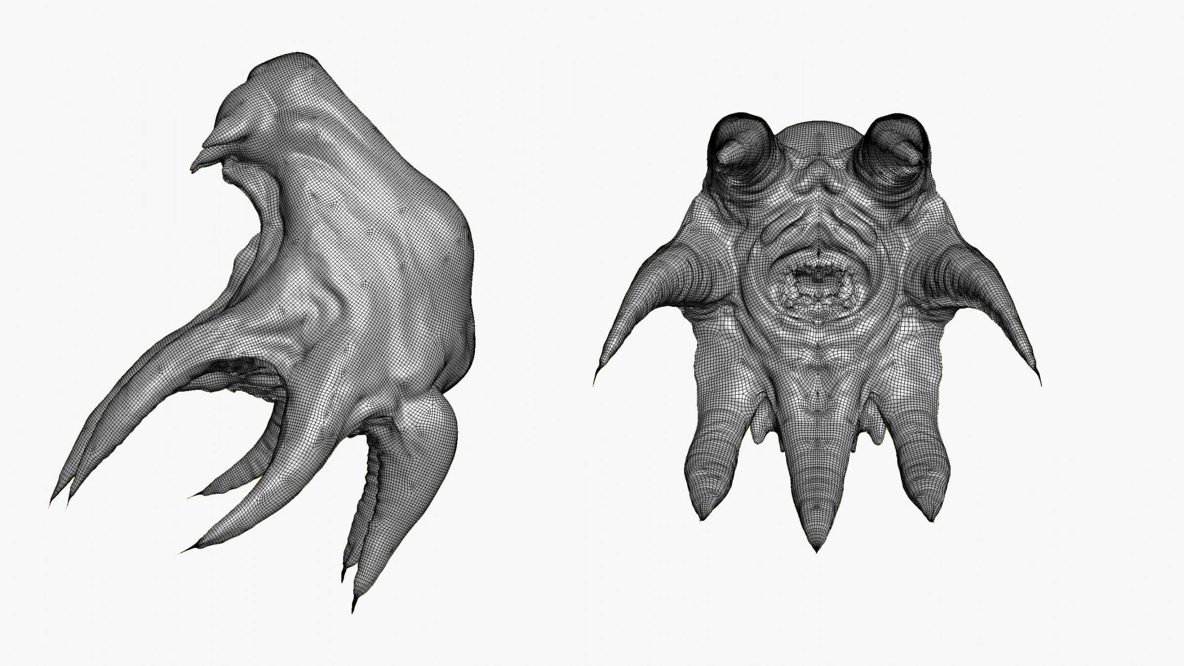 Alien Parasite - 3D Model by jebcg