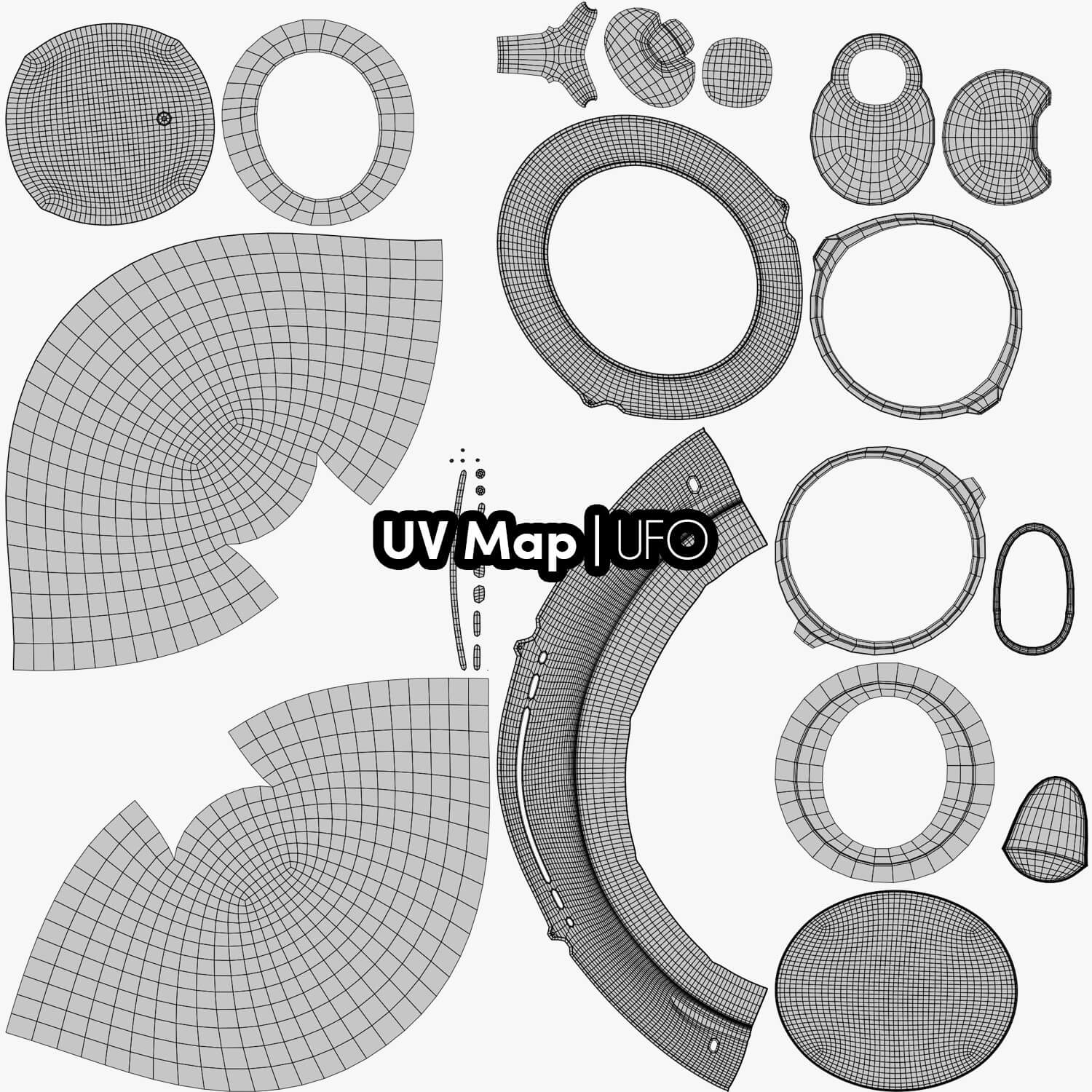 Alien UFO Blender - 3D Model by jebcg