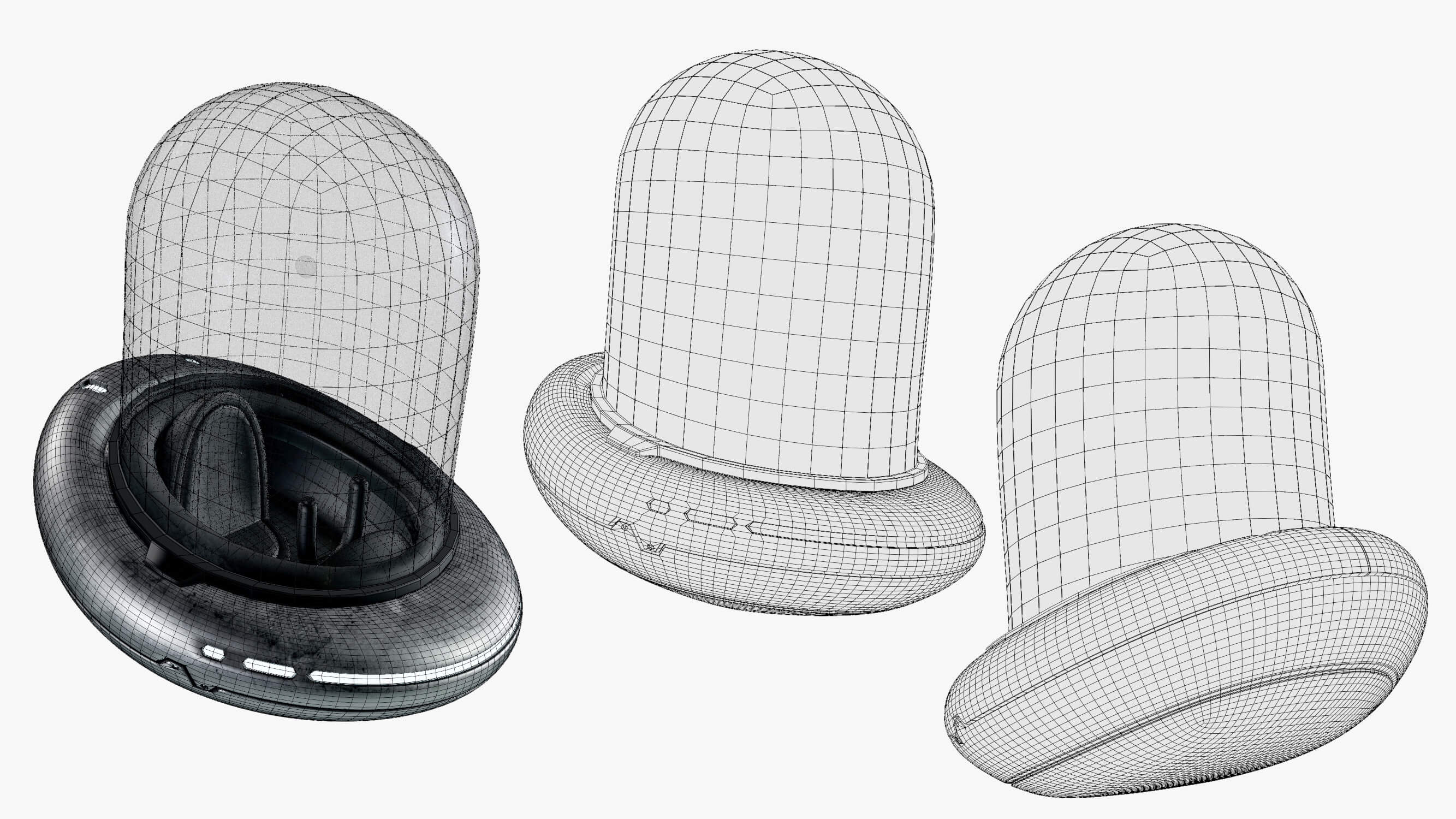 Alien UFO Blender - 3D Model by jebcg