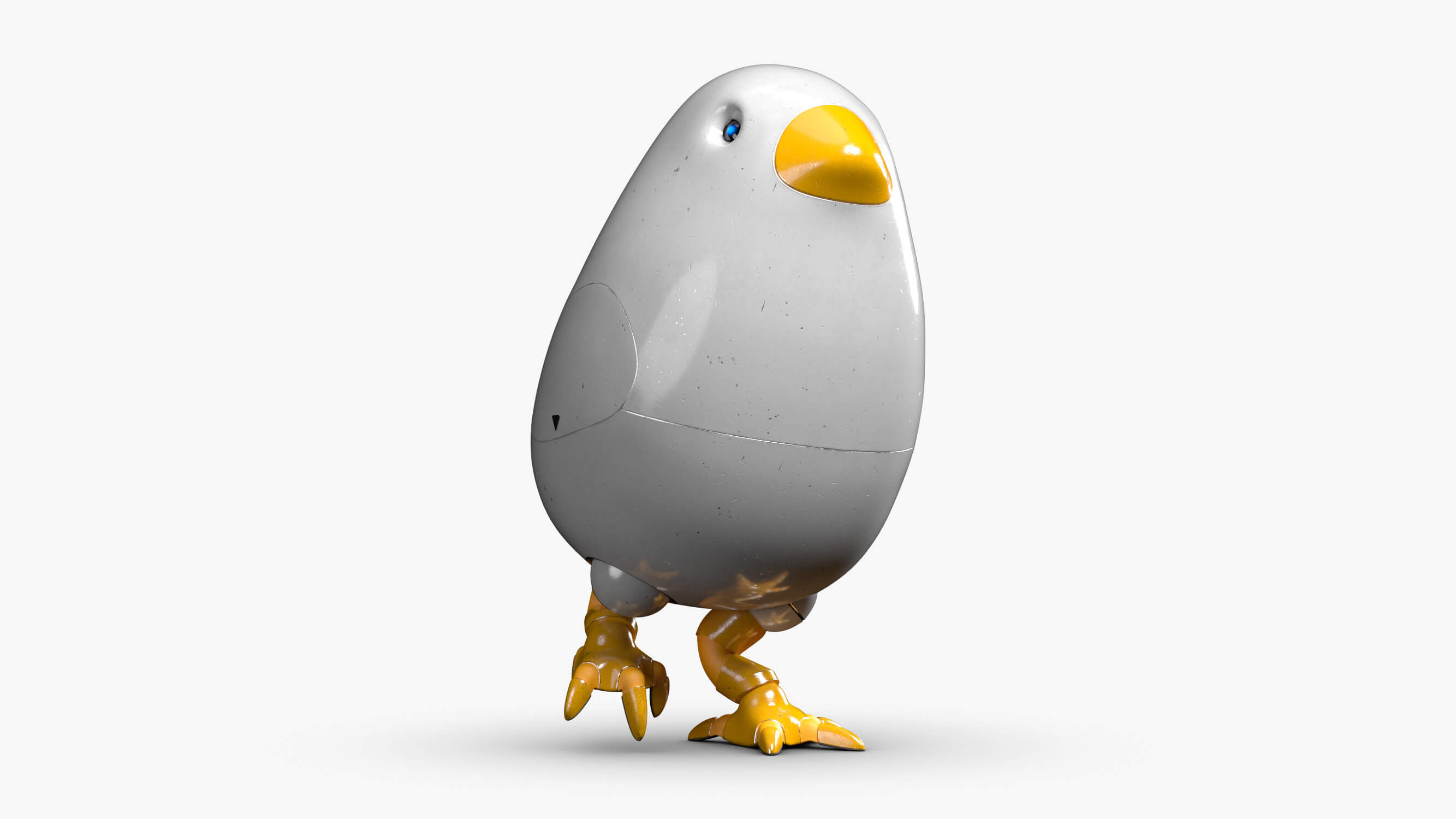 Chicken Robot - 3D Model by jebcg