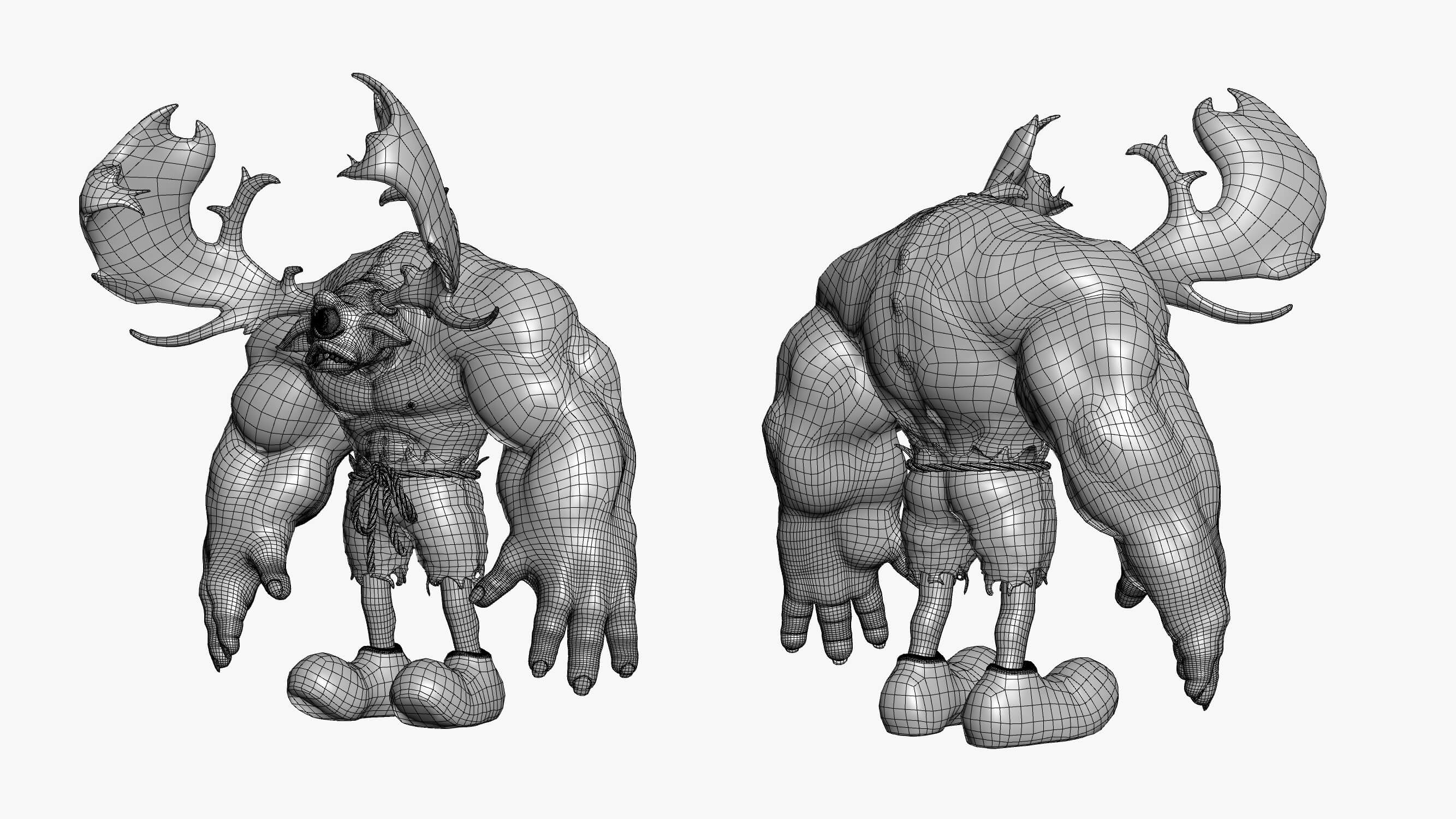 Cyclops Troll - 3D Model by jebcg