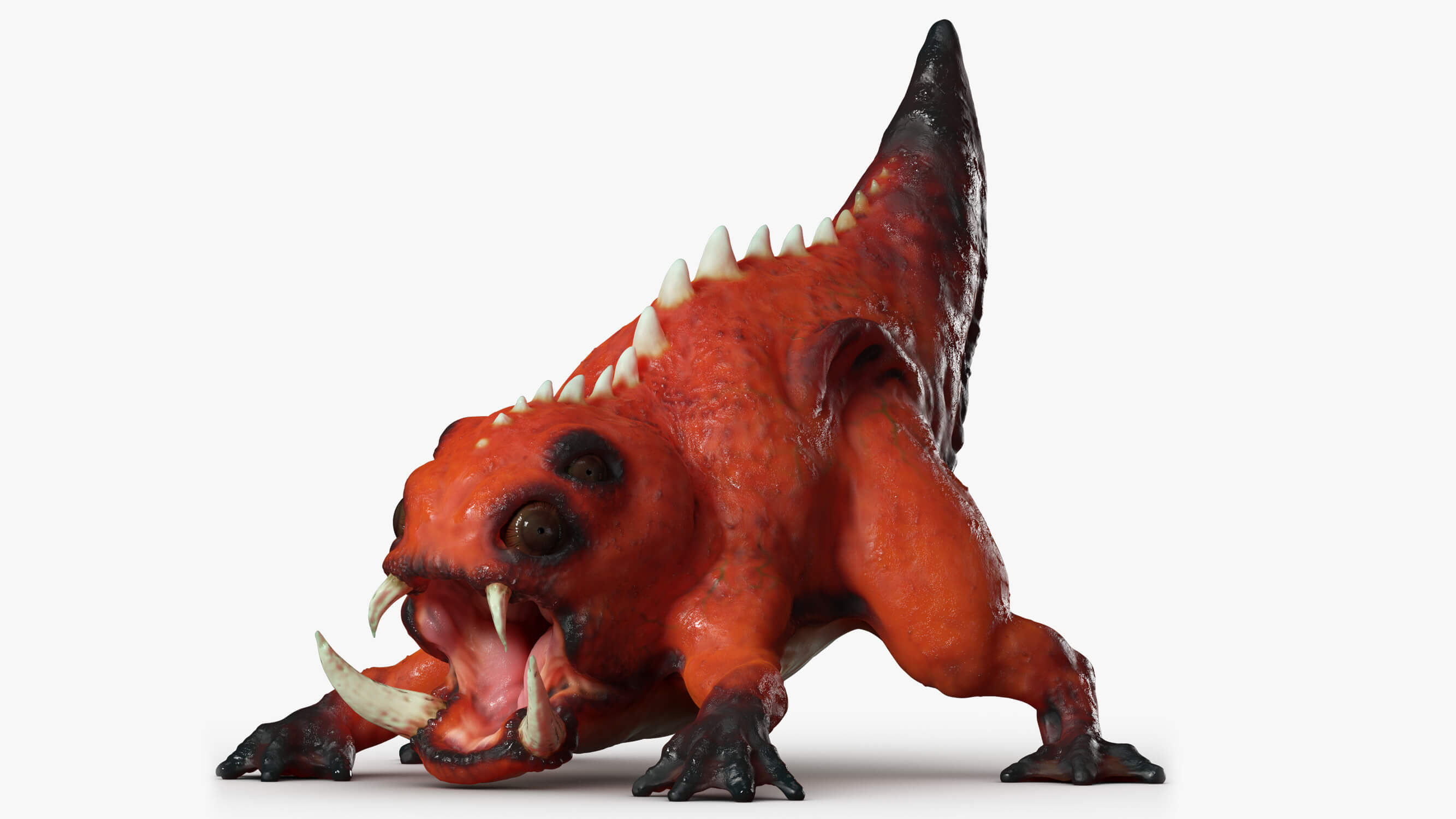 Lizard Demon 3DS Max - 3D Model by jebcg