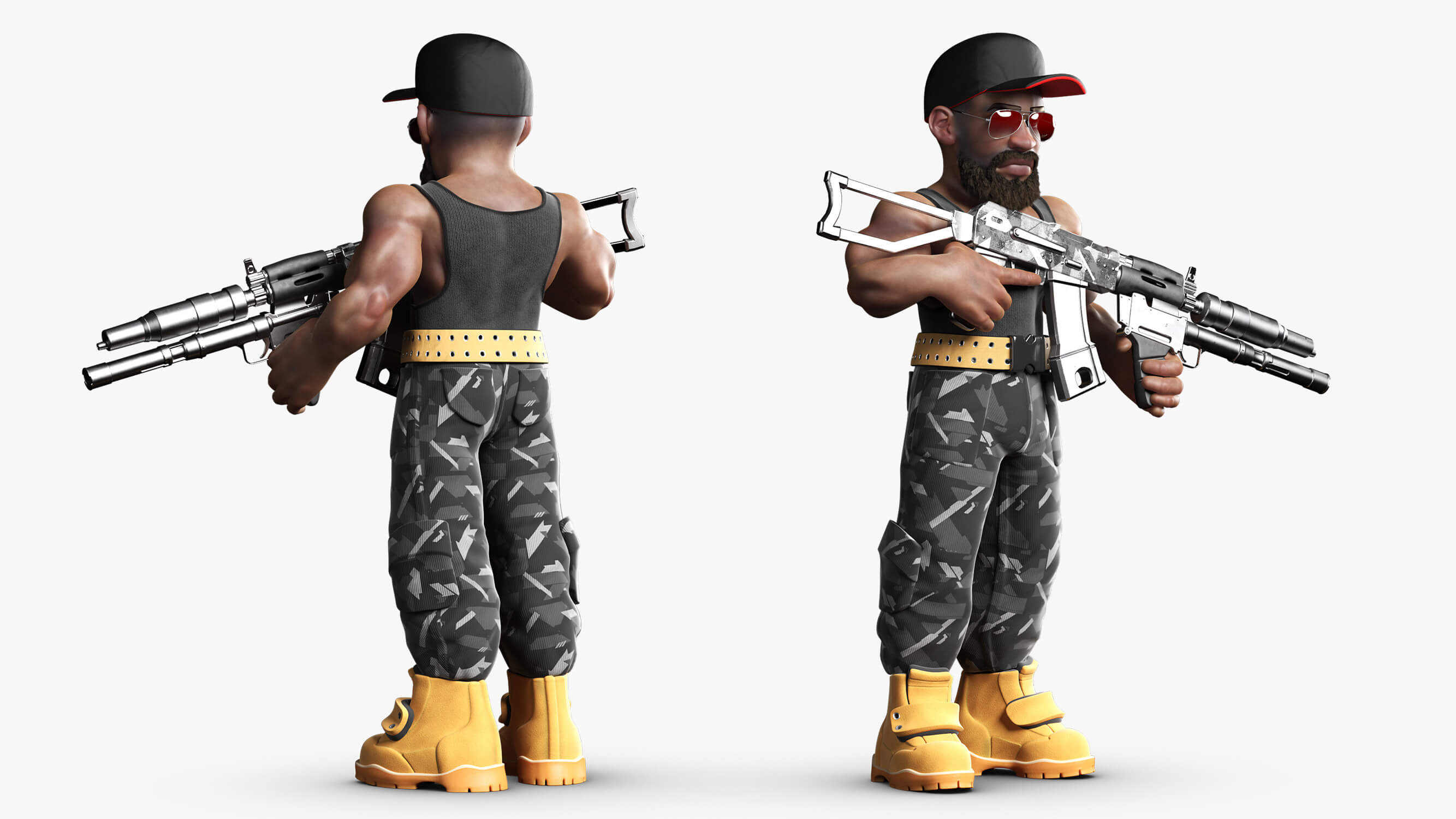 Soldier Army Man - 3D Model by jebcg