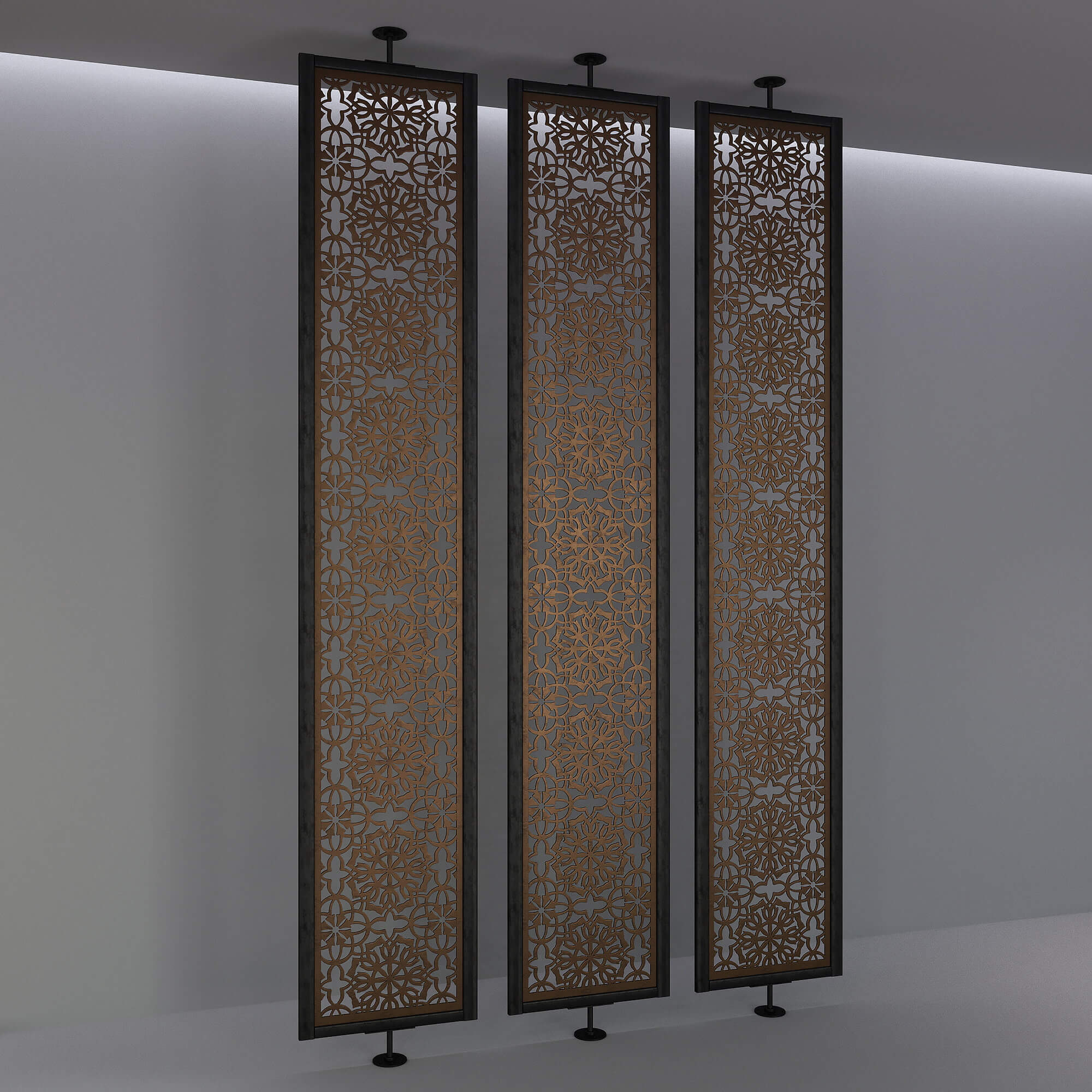 Aluminum Screen Saraya - 3D Model by jemsjamjo