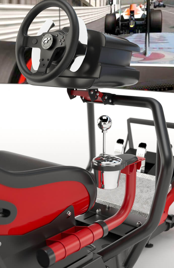 Racing Game Simulator - 3D Model by jemsjamjo