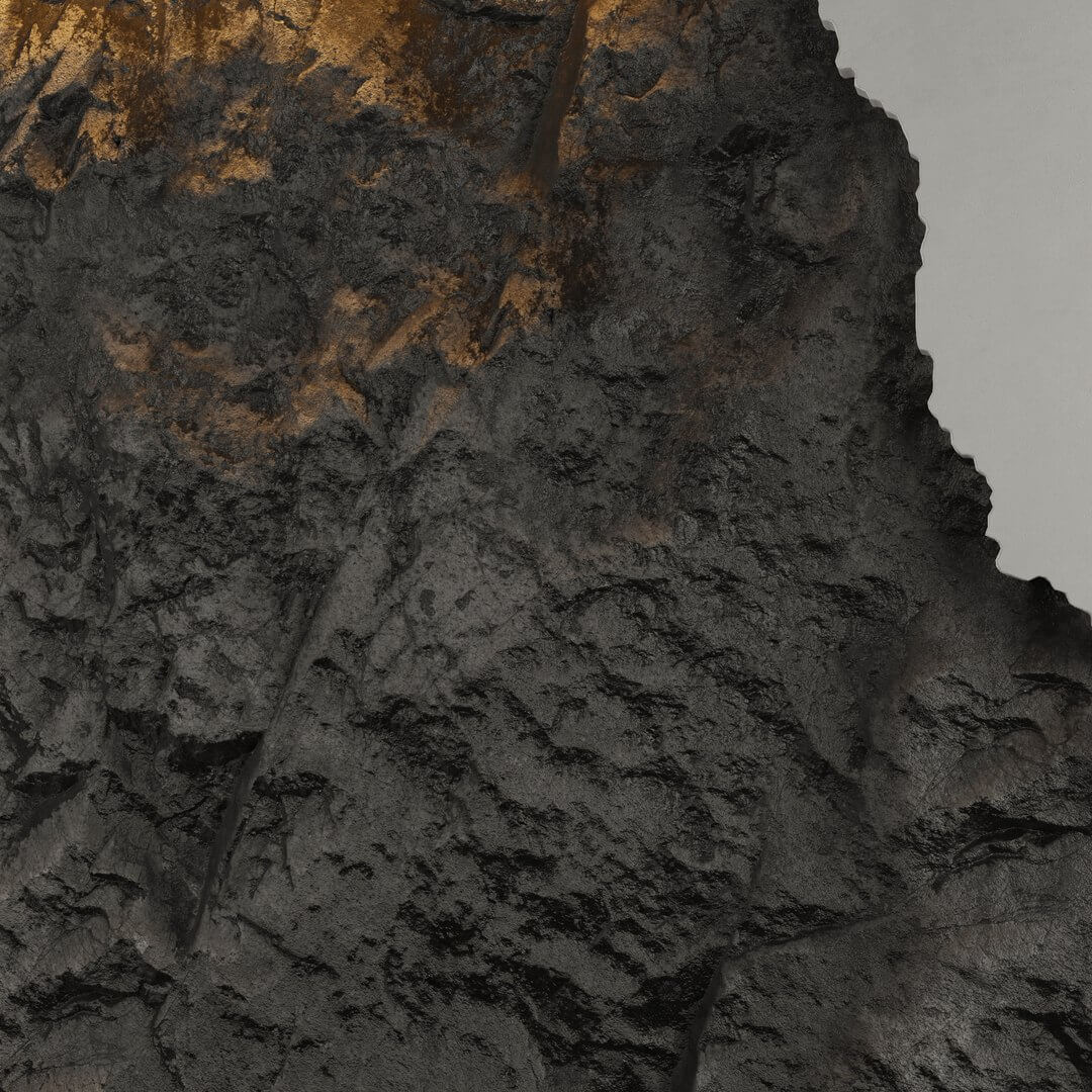 Stone Wall Panel - 3D Model by jemsjamjo