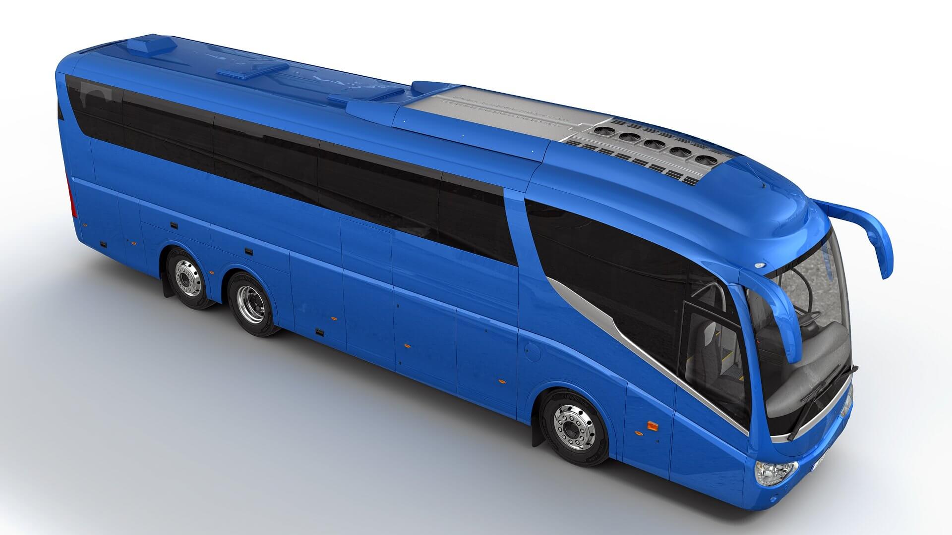 Generic Bus 6X2 - 3D Model by jenek