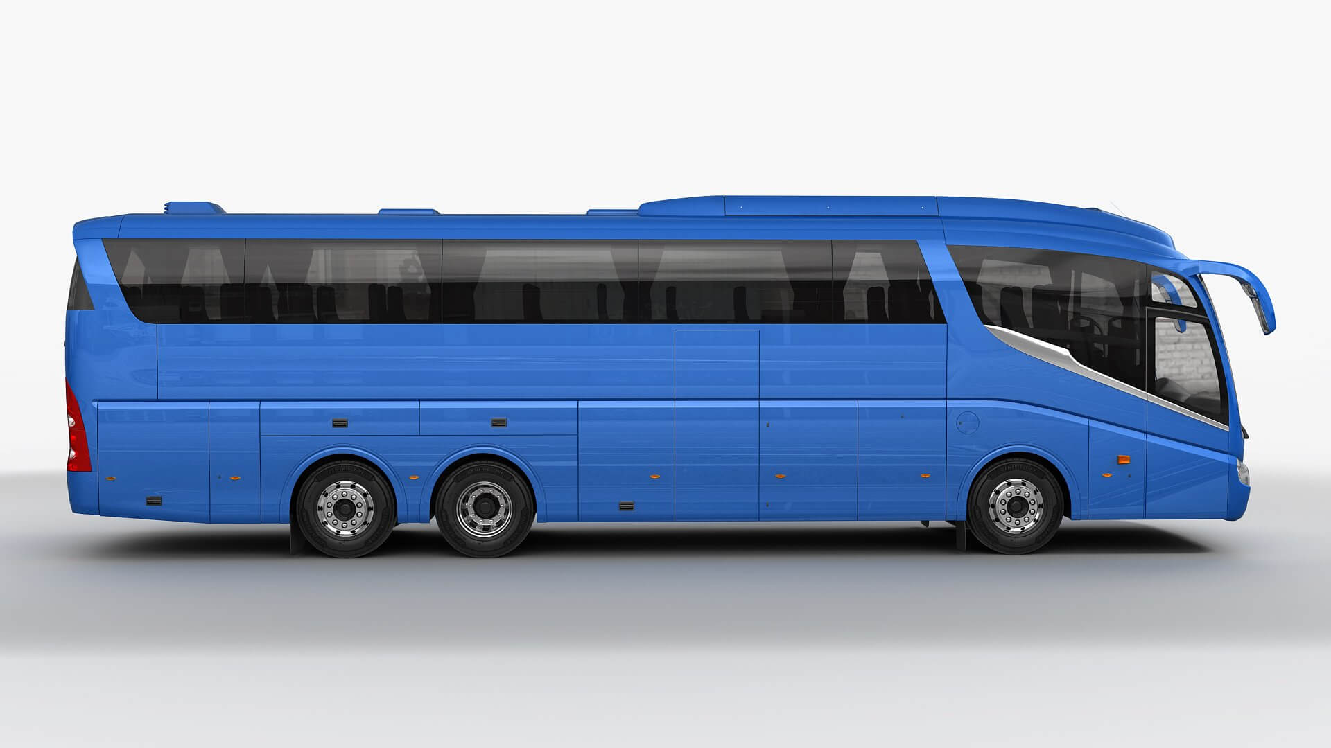 Generic Bus 6X2 - 3D Model by jenek