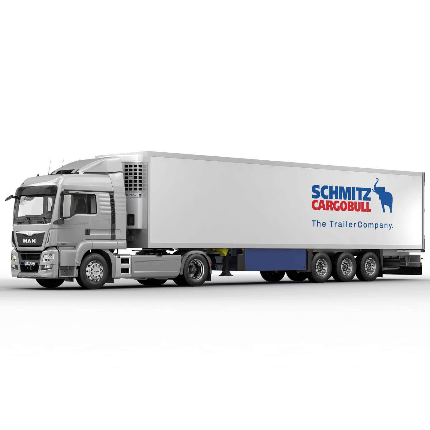 Truck TGS LX 2012 - 3D Model by jenek
