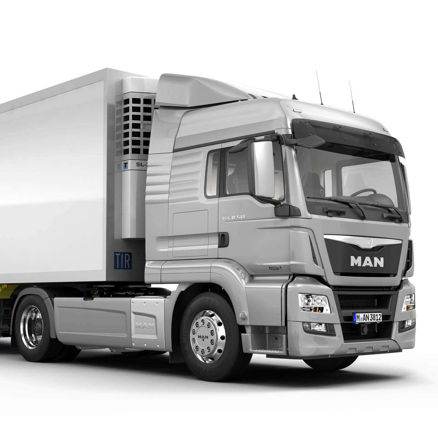Truck TGS LX 2012 - 3D Model by jenek