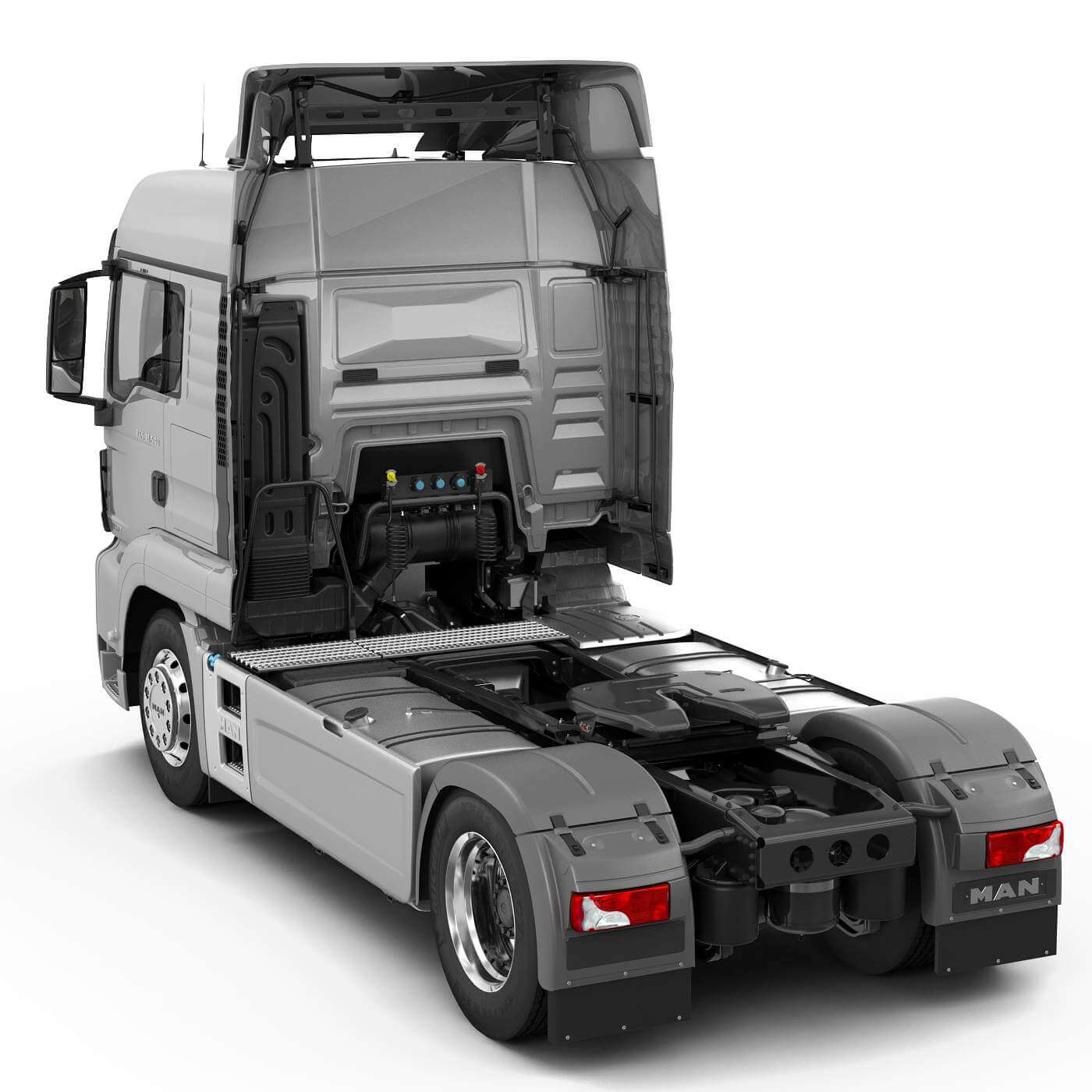 Truck TGS LX 2012 - 3D Model by jenek