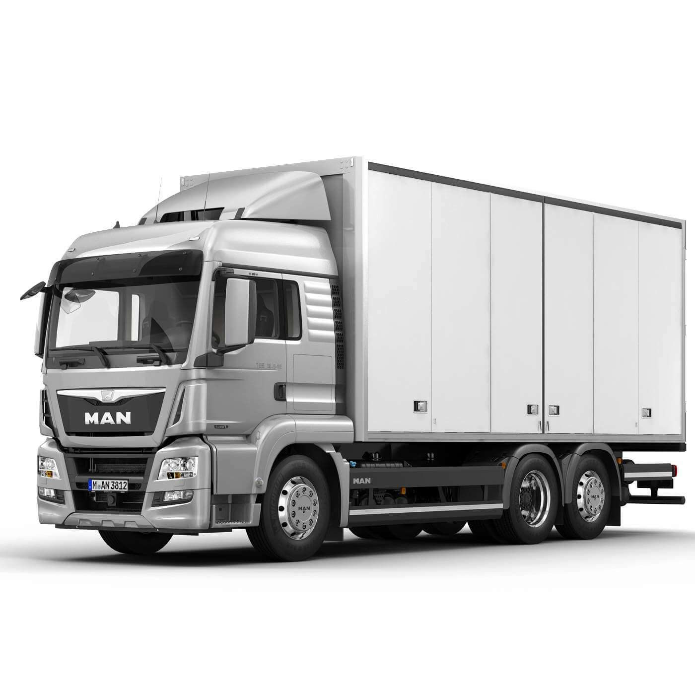 Truck TGS LX 6x2 - 3D Model by jenek