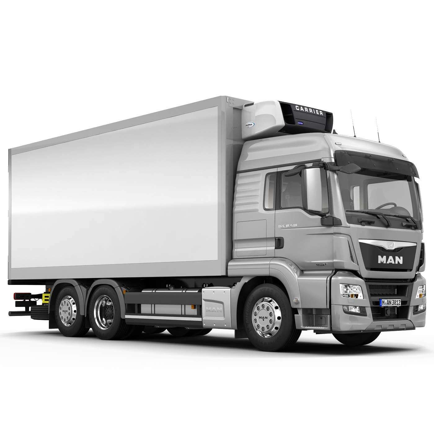 Truck TGS LX 6x2 - 3D Model by jenek