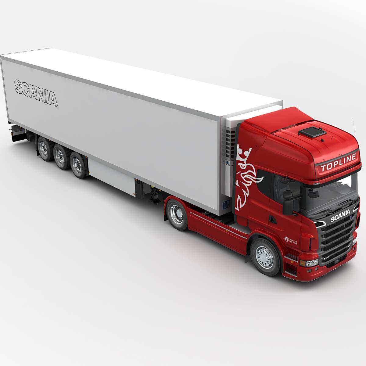 Truck R 730 - 3D Model by jenek