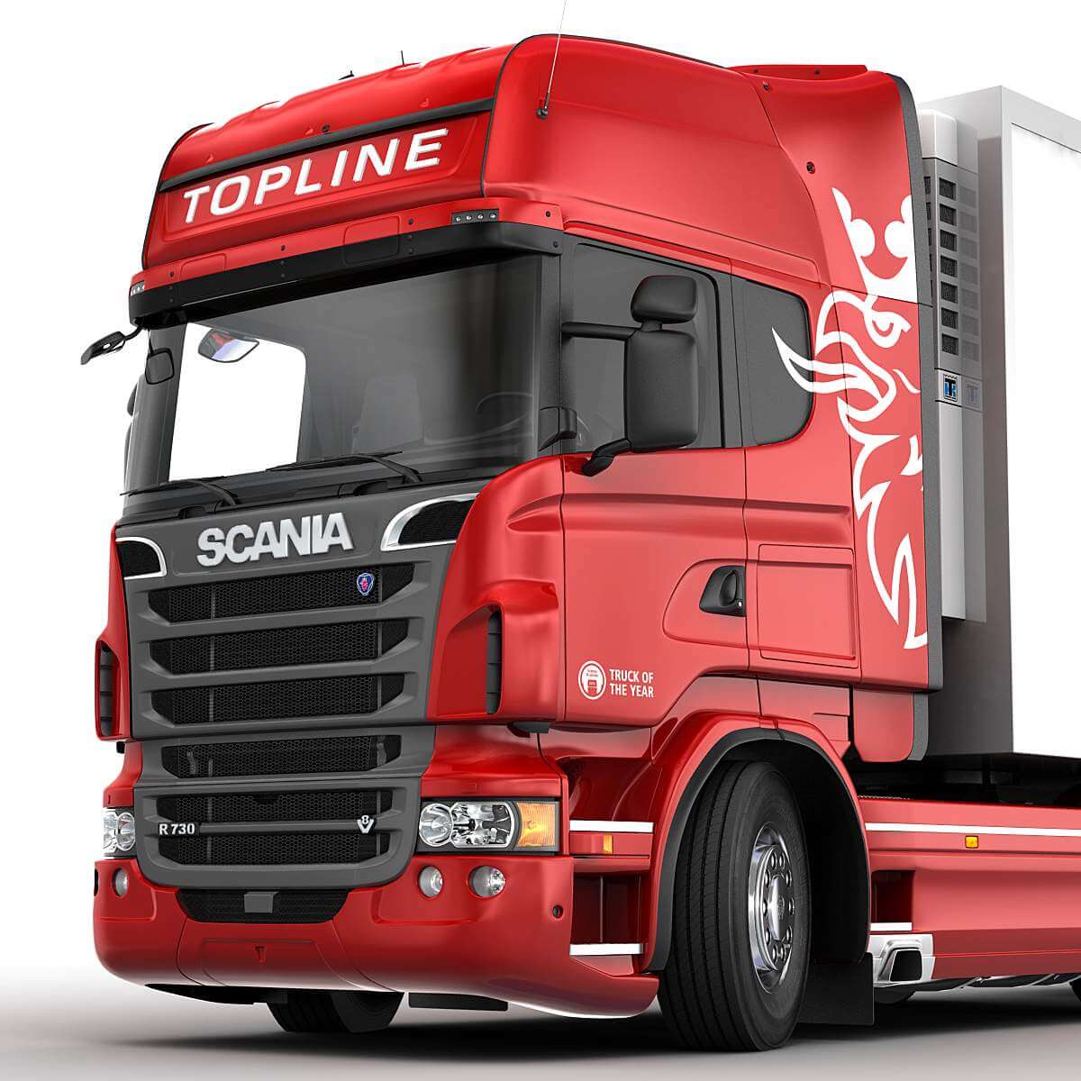 Truck R 730 - 3D Model by jenek