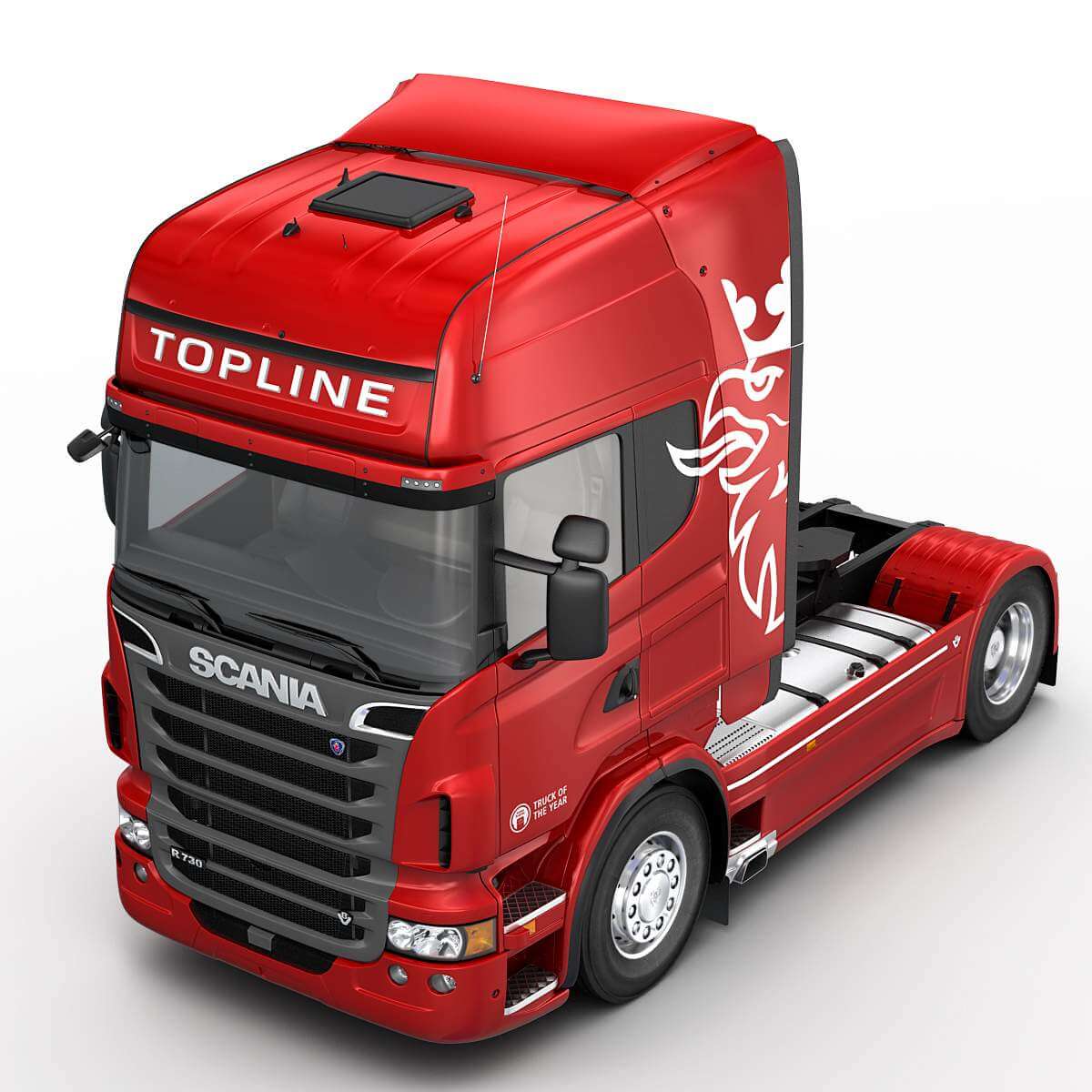 Truck R 730 - 3D Model by jenek