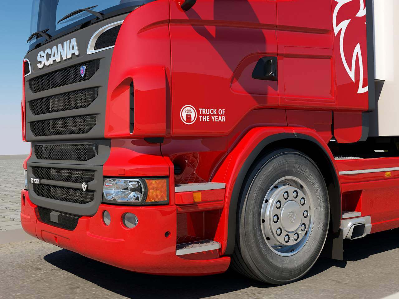 Truck R 730 - 3D Model by jenek