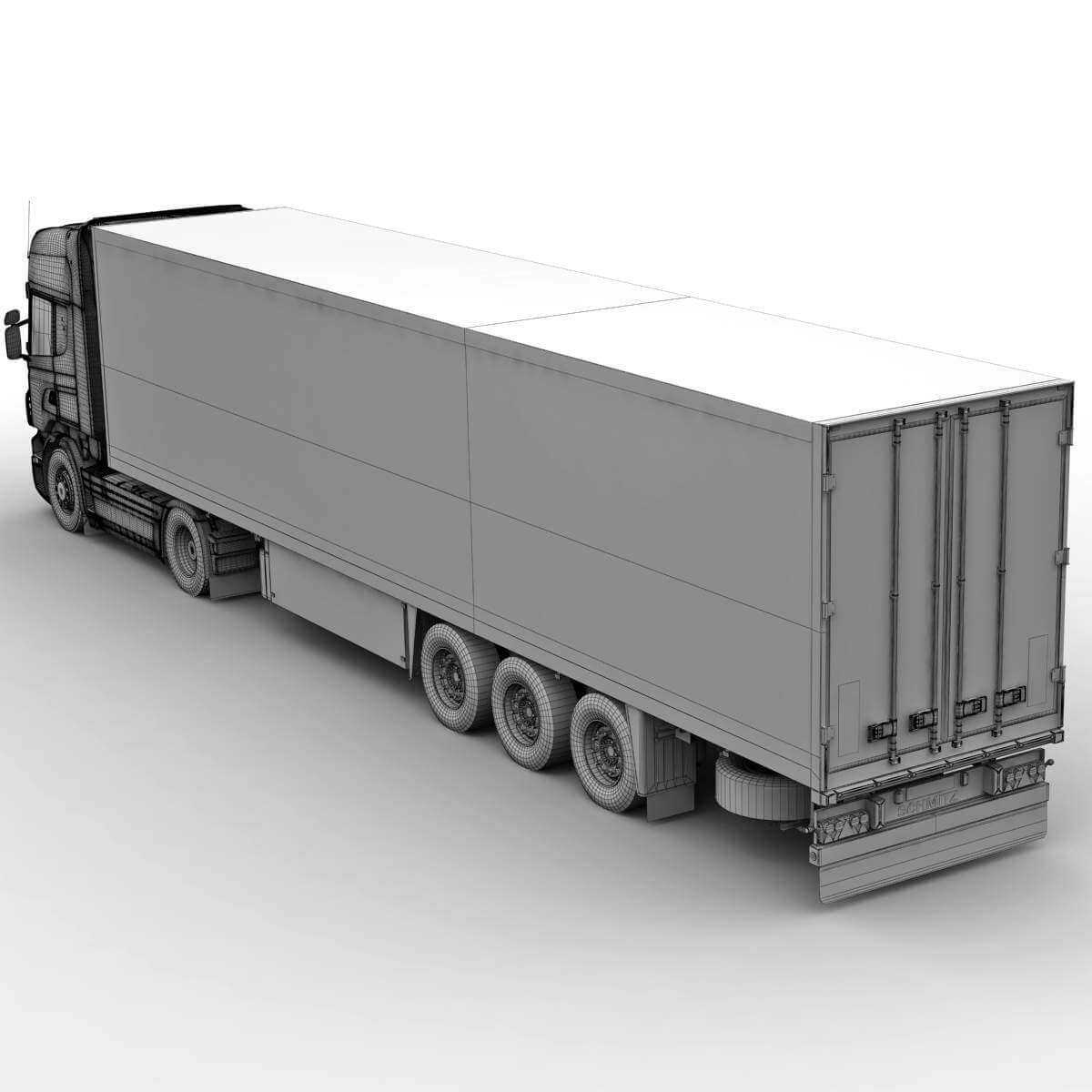 Truck R 730 - 3D Model by jenek