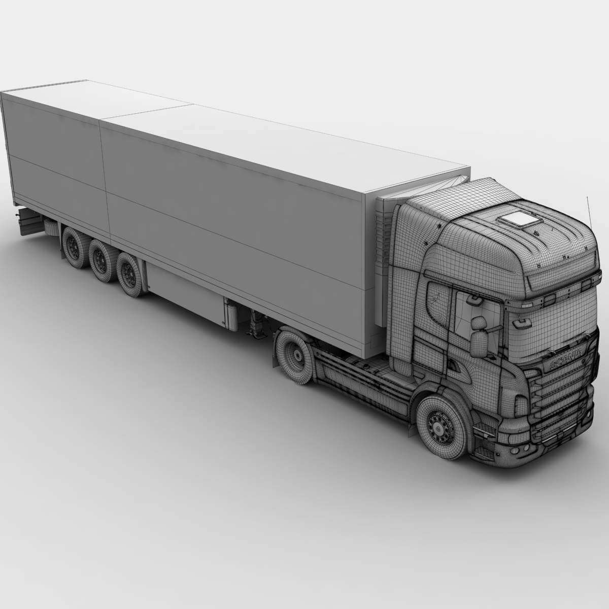 Truck R 730 - 3D Model by jenek