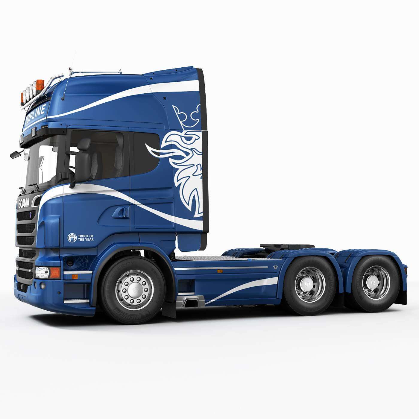 Truck R730 6x4 - 3D Model by jenek