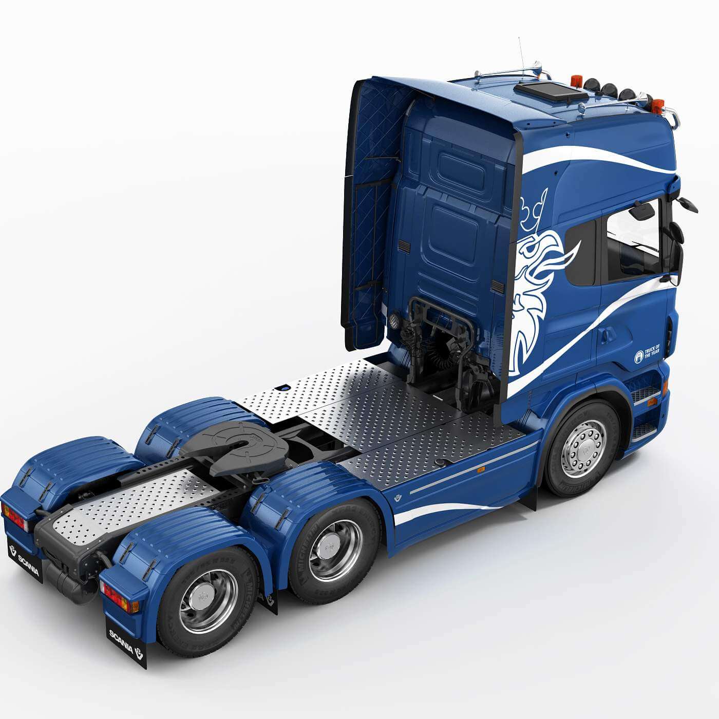 Truck R730 6x4 - 3D Model by jenek