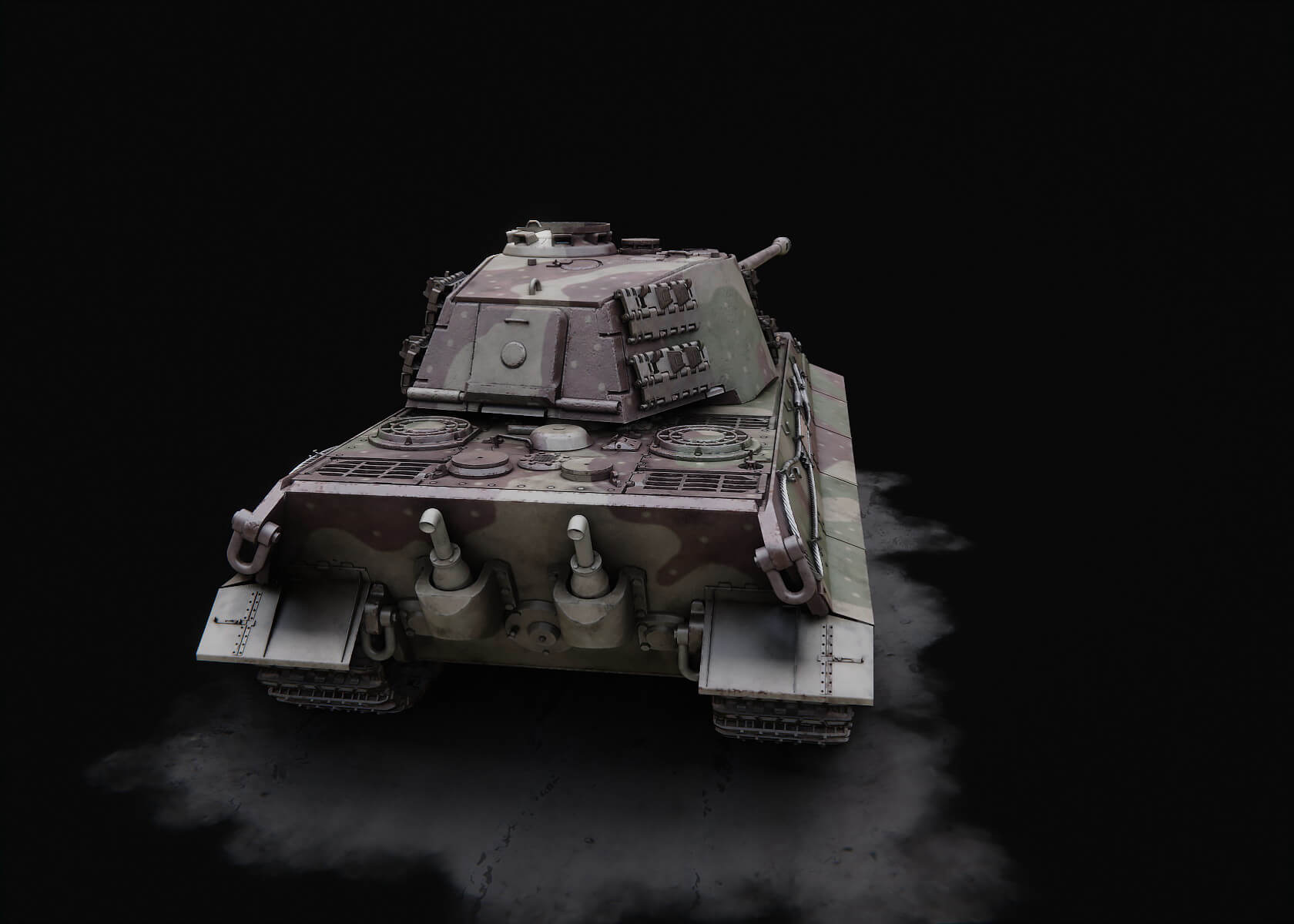 Panzer VI - Tiger II - German Heavy Tank 3D Model by JEROLPOA