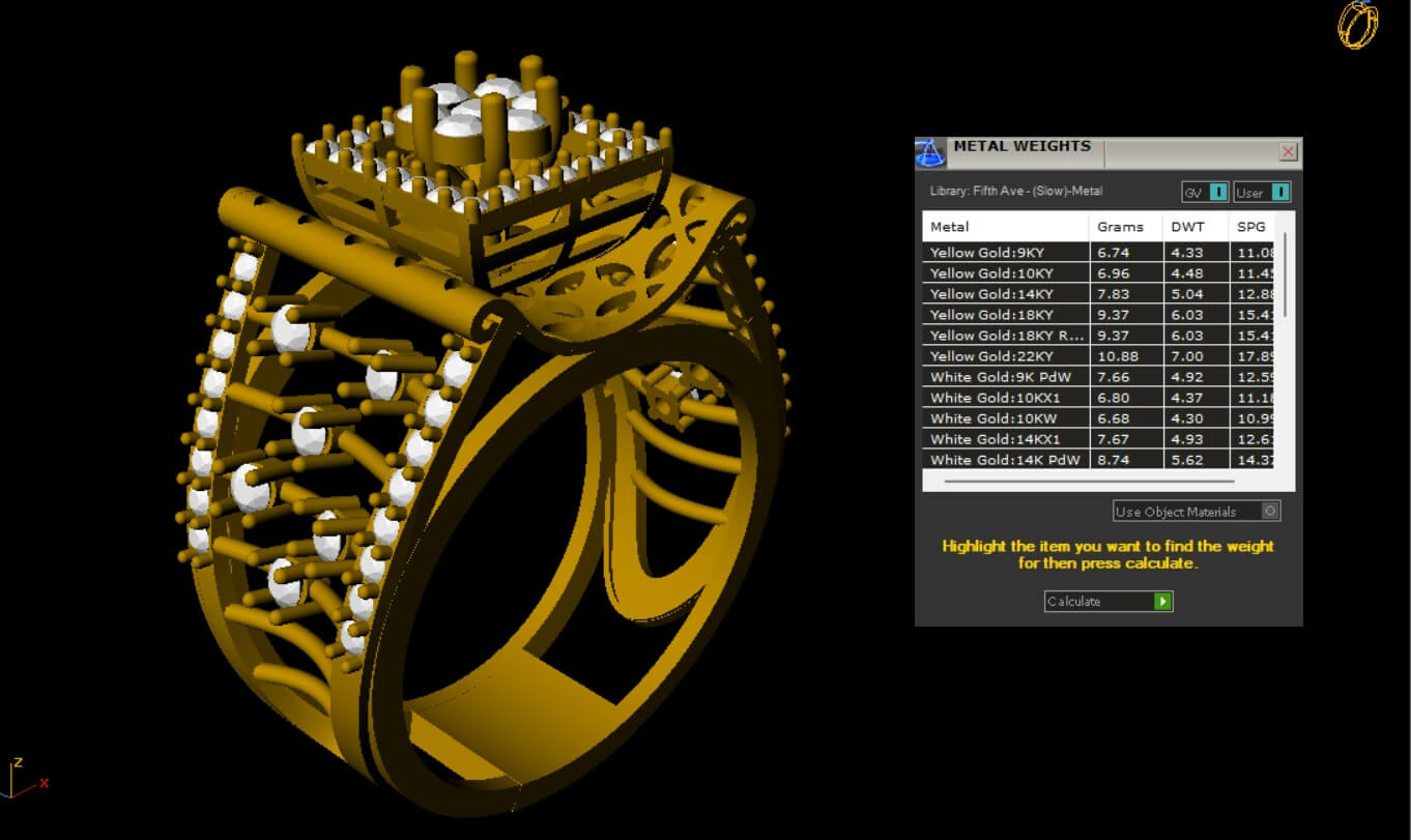 Men's Ring (cad) - 3D Model by jewelry designer