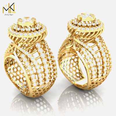 Rings With Harmonious Blend of Singular Beauty and Intricate - 3D Model ...