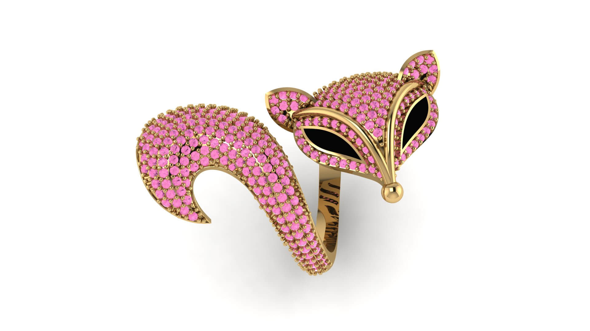 Fox Ring - 3D Print Model by Jewelry