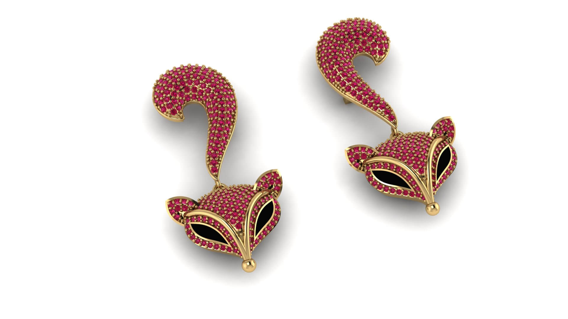 Fox Set - 3D Model by Jewelry