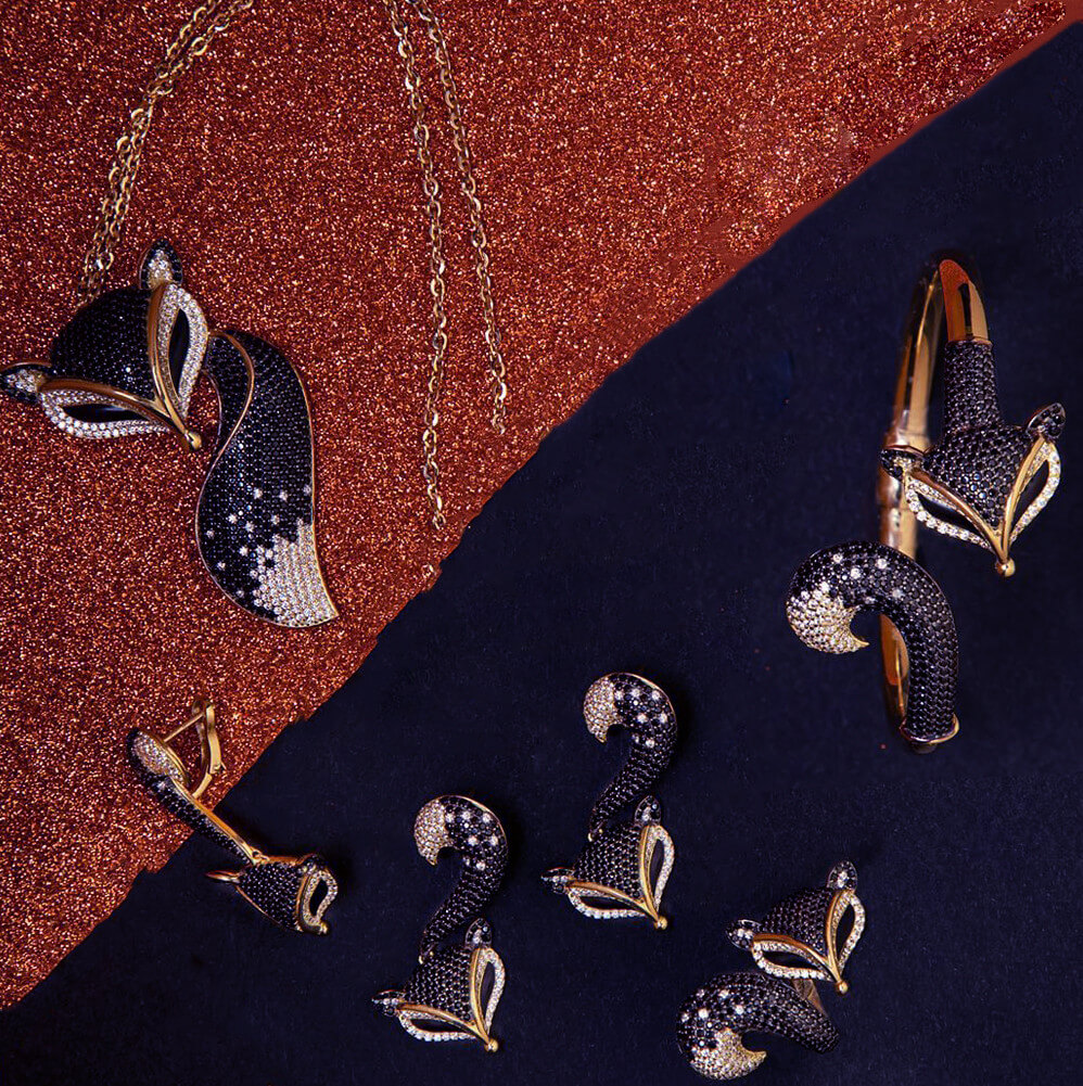 Fox Set - 3D Model by Jewelry