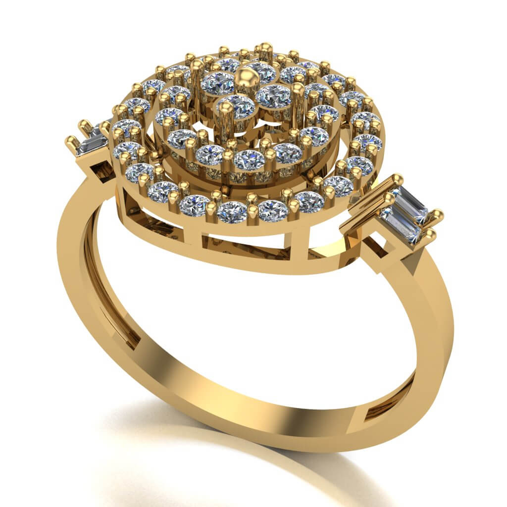 Jewelery Ring 010 - 3D Print Model by Jewelry
