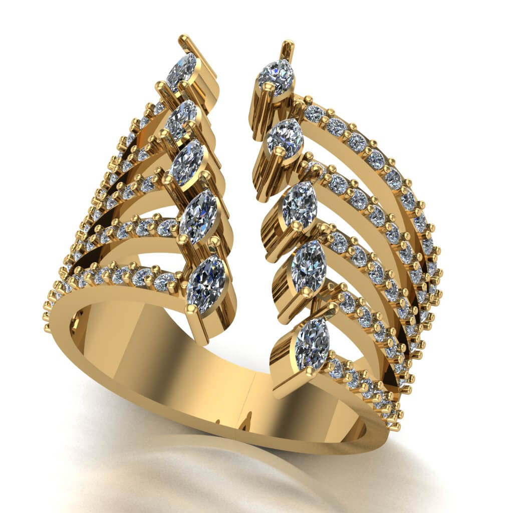 Jewelery Ring 014 - 3D Print Model by Jewelry