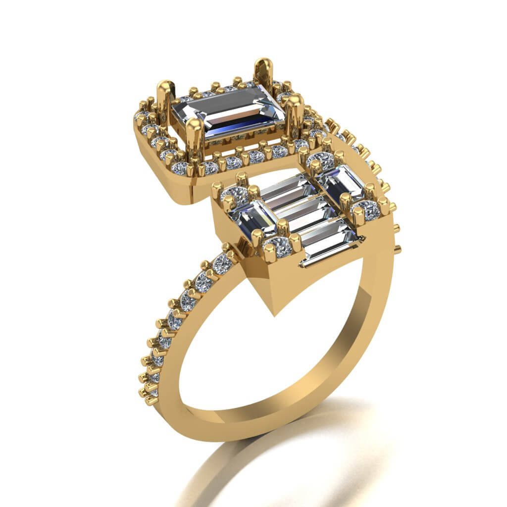 Jewelery Ring 016 - 3D Print Model by Jewelry