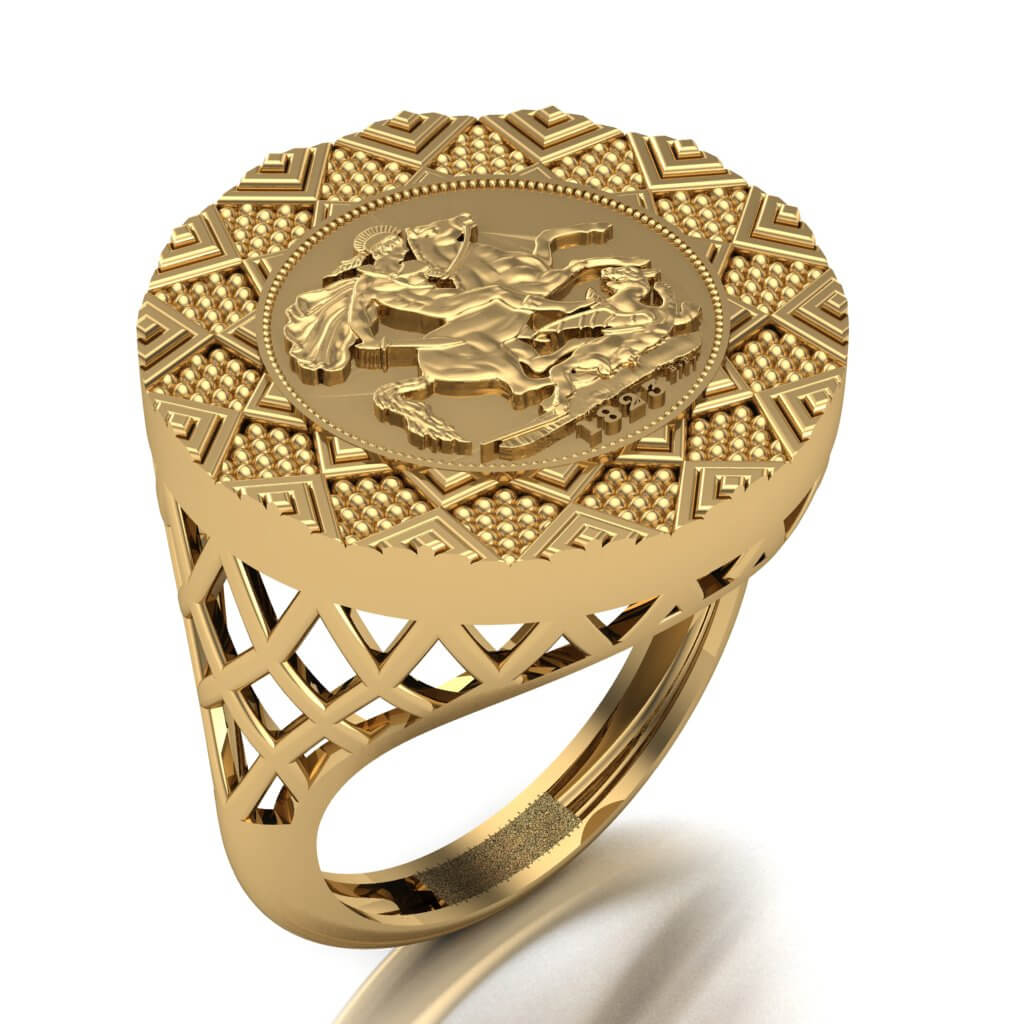 Lira Ring 010 - 3D Print Model by Jewelry
