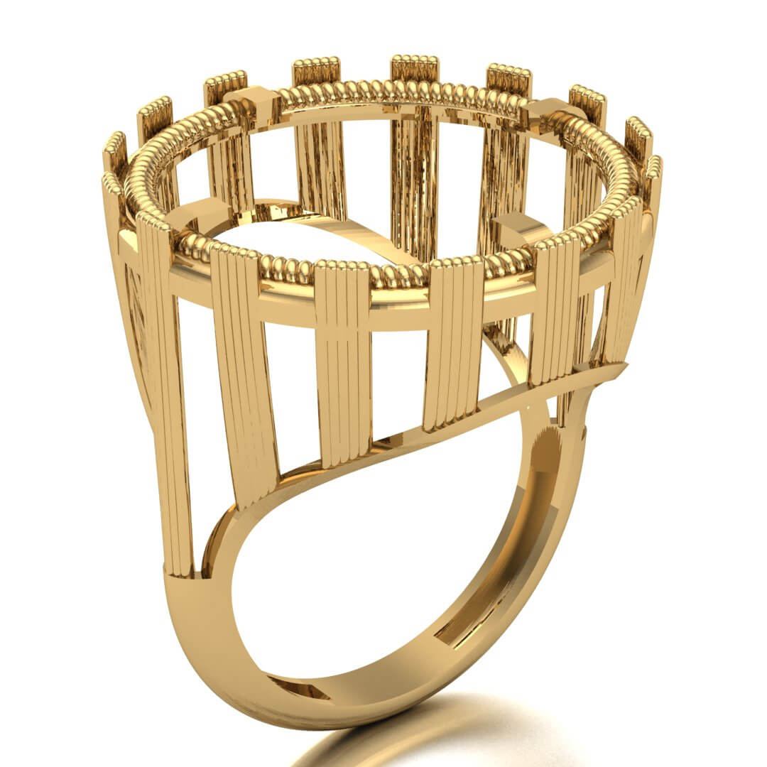 Lira Ring 011 - 3D Model by Jewelry